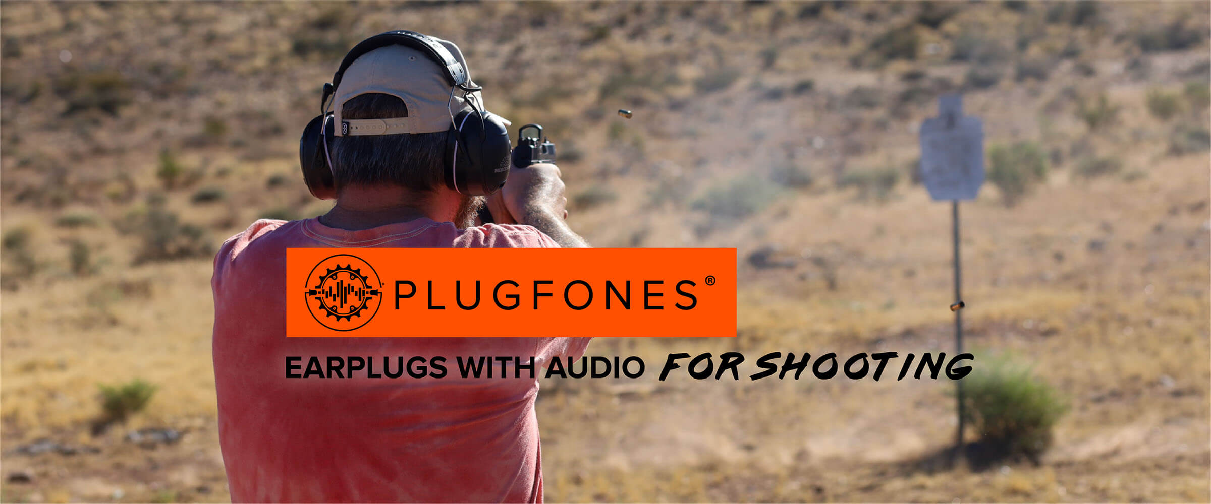 Use With Shooting - Plugfones : The First and Only Earplugs with Music